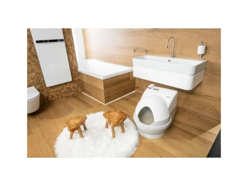 CatGenie 120+ Self-Washing Cat Box with lid :: CatGenie